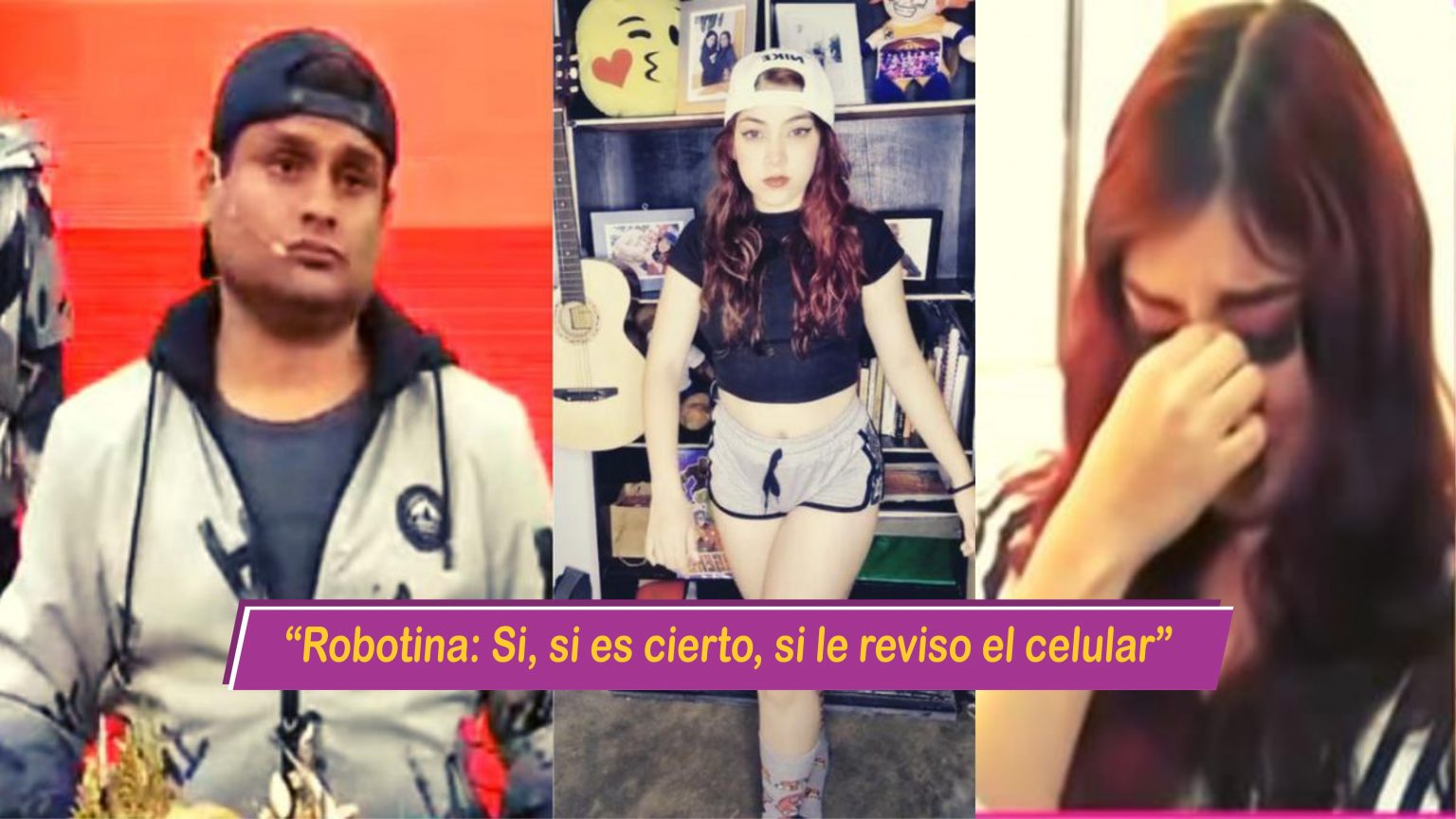 Robotina llora EN VIVO al confesar que aún está enamorada de Robotín ... Robotina llora EN VIVO al confesar que aún está enamorada de Robotín ...